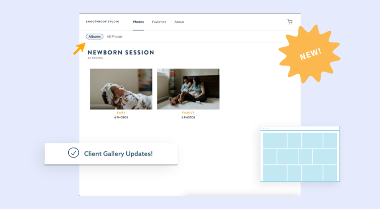 ShootProof Gallery Updates: Phase Two | ShootProof Blog