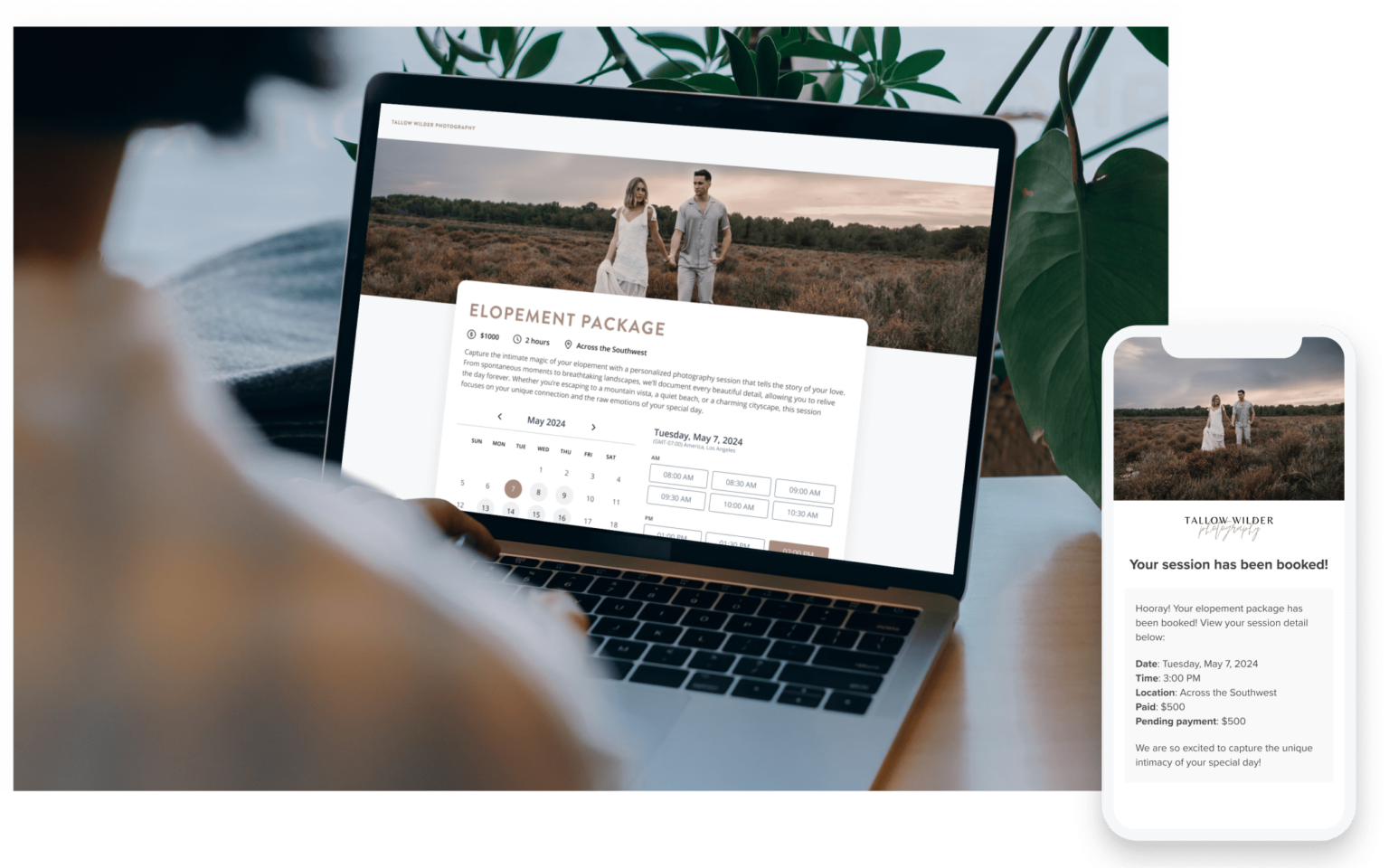 Online Booking App for Photographers | ShootProof